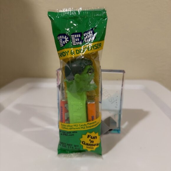PEZ | Other | Vintage Pez Marvel Hulk Candy Dispenser Sealed Bag Nos ...